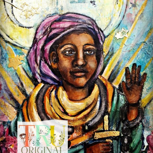 Saint Josephine Bakhita Fine Art Print – Tru Original